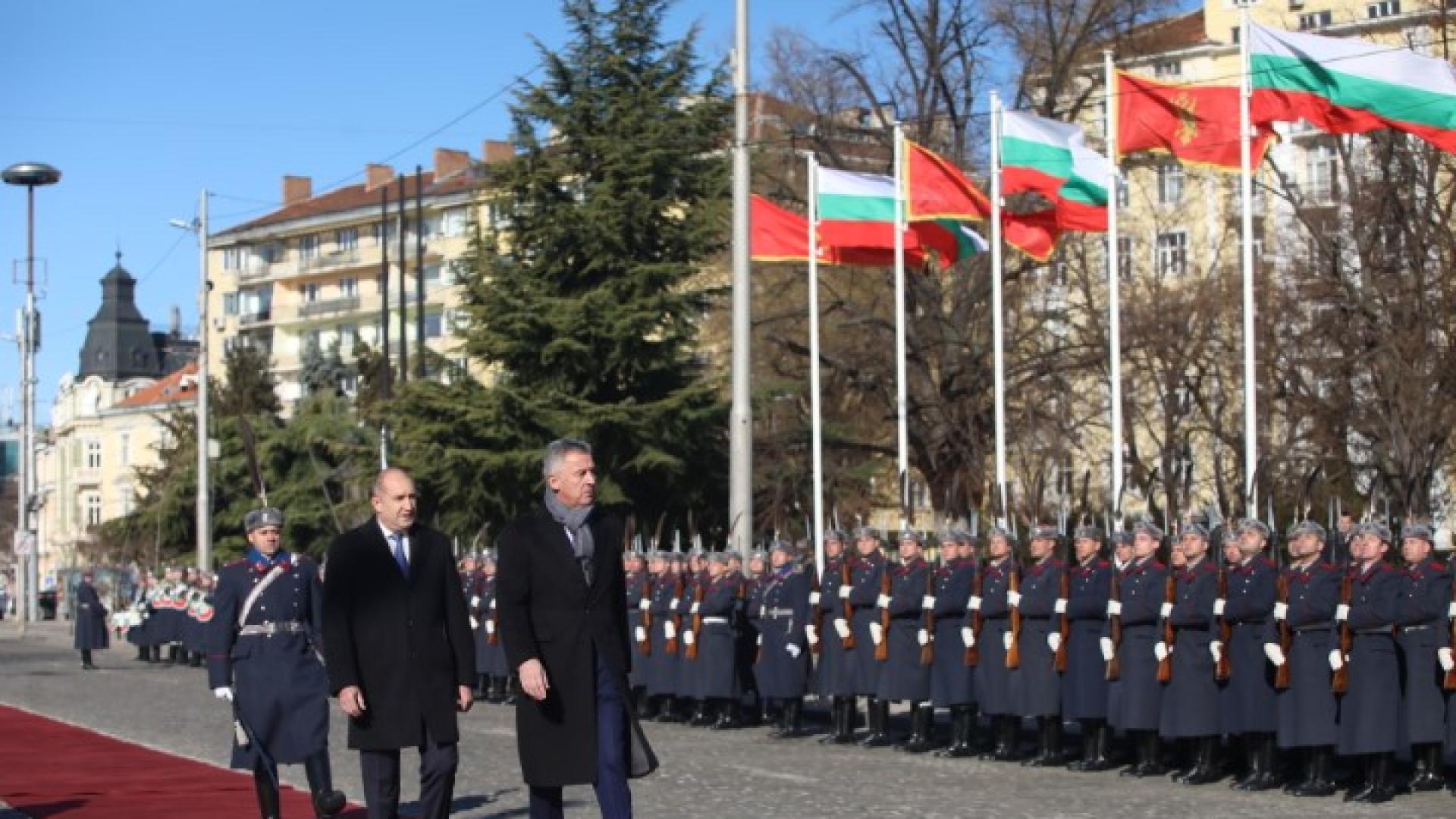 Държавният глава на Черна гора Мило Джуканович на посещение у нас ...
