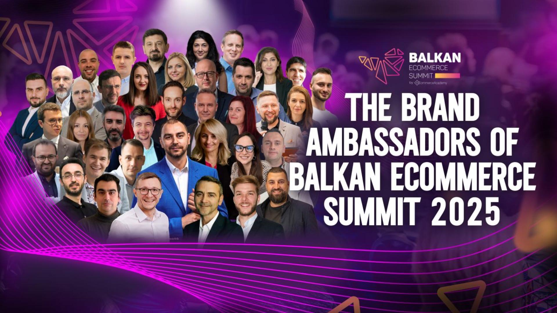35 водещи експерти от 15 държави и 5 индустрии стават посланици на Balkan eCommerce Summit 2025 ...